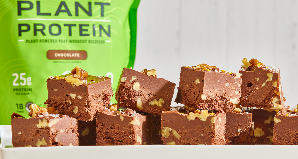 Vegan Chocolate Orange Protein Healthy Fudge Recipe | Ascent Protein